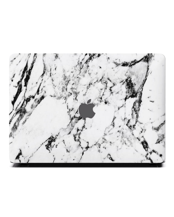 White Grid macbook air 2021 inch case from colourbanana – Colourbanana