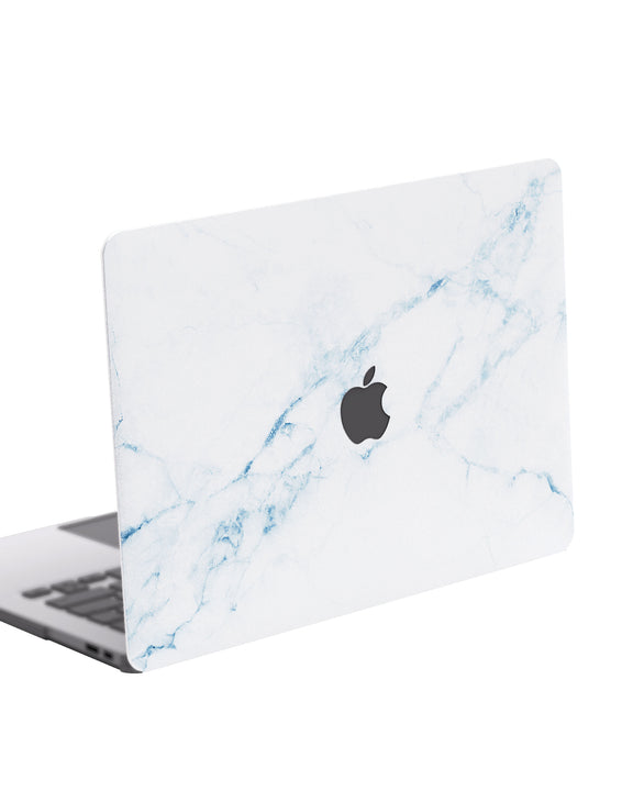 White Grid macbook air 2021 inch case from colourbanana – Colourbanana