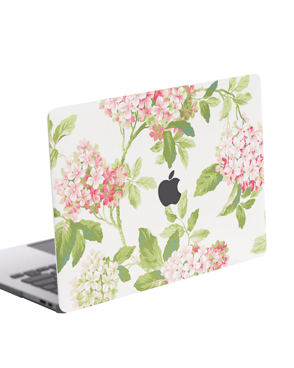 White Grid macbook air 2021 inch case from colourbanana – Colourbanana