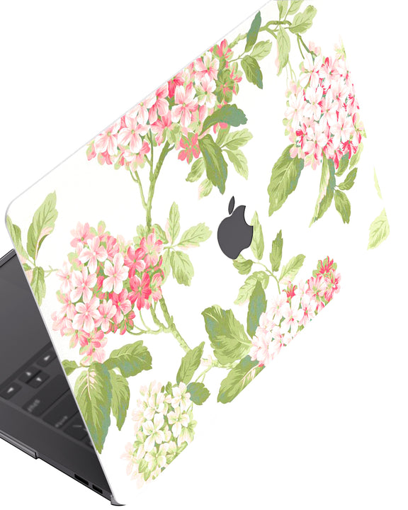 White Grid macbook air 2021 inch case from colourbanana – Colourbanana