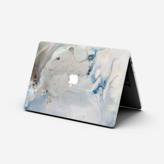 White Grid macbook air 2021 inch case from colourbanana – Colourbanana