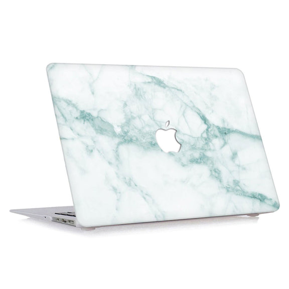 White Grid macbook air 2021 inch case from colourbanana – Colourbanana
